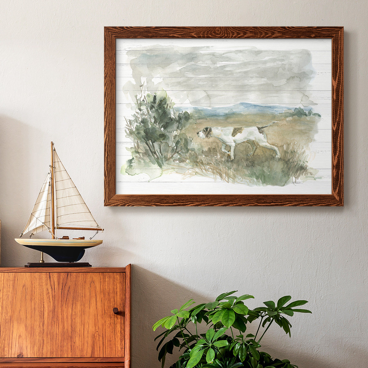 Wexford Home On Point- Rustic Framed Gallery Wrapped Canvas_49179 - Wayfair Canada